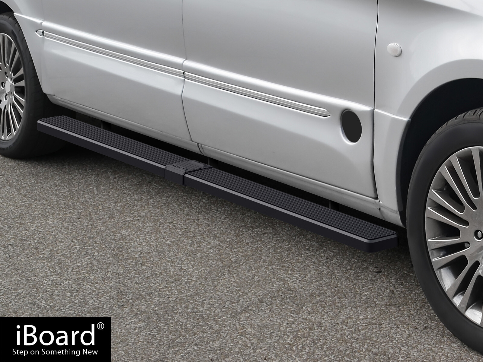 Premium 5" Black iBoard Side Steps Fit 16-23 Mercedes-Benz Metris Cargo ...