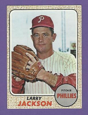 1968 Topps - #81 Larry Jackson - Philadelphia Phillies - VgEx+ | eBay