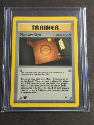 Narrow Gym 124/132 Gym Heroes Regular 1st Edition | eBay