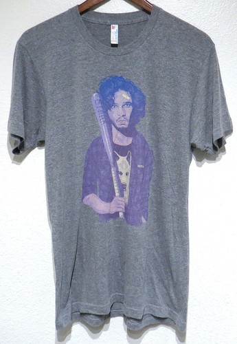 Game of Thrones JON SNOW STARK t-shirt MED Mike Wrobel 90s Style Art ...