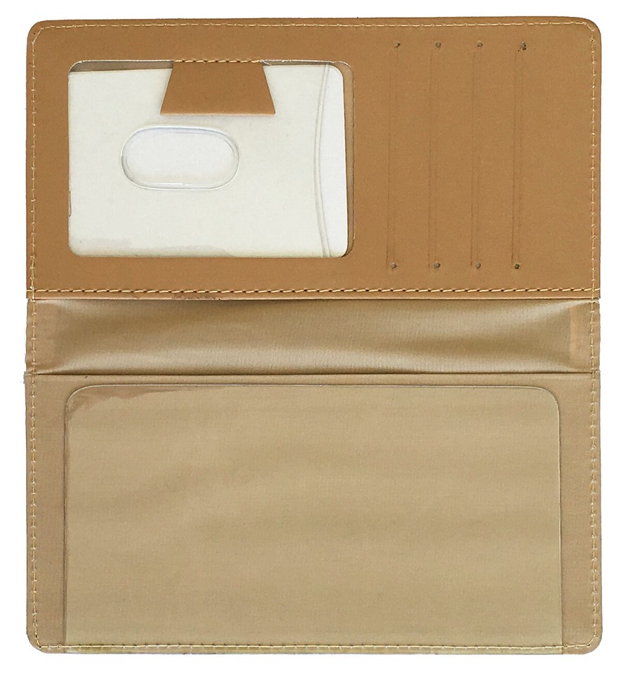 Peace All Around Designer Checkbook Cover, Credit Card Slots & Pen Loop ...