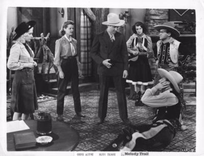 Gene Autry, Ruth Terry "Melody Trail" vintage movie still | eBay