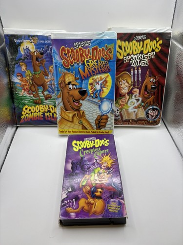 Vintage Lot of 5 - 4 Classic Scooby-Doo VHS and A DVD | eBay