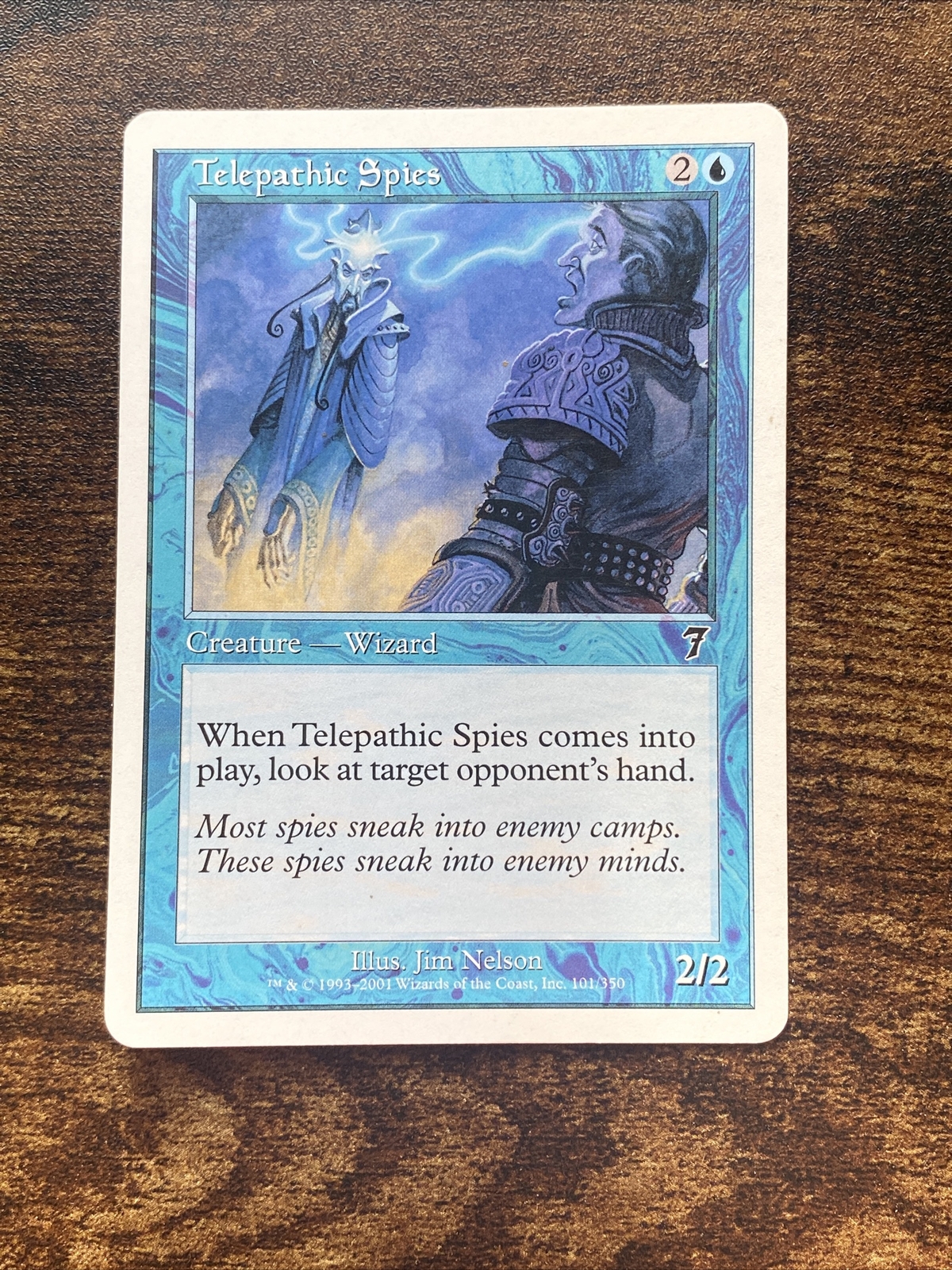 Telepathic Spies (101) Seventh 7th Edition MTG Magic The Gathering L837 ...