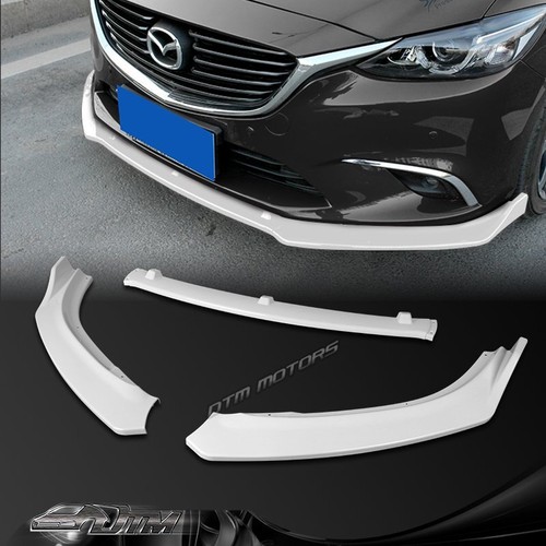 For 2014-2018 Mazda6 Mazda 6 Painted White Front Bumper Body Kit ...