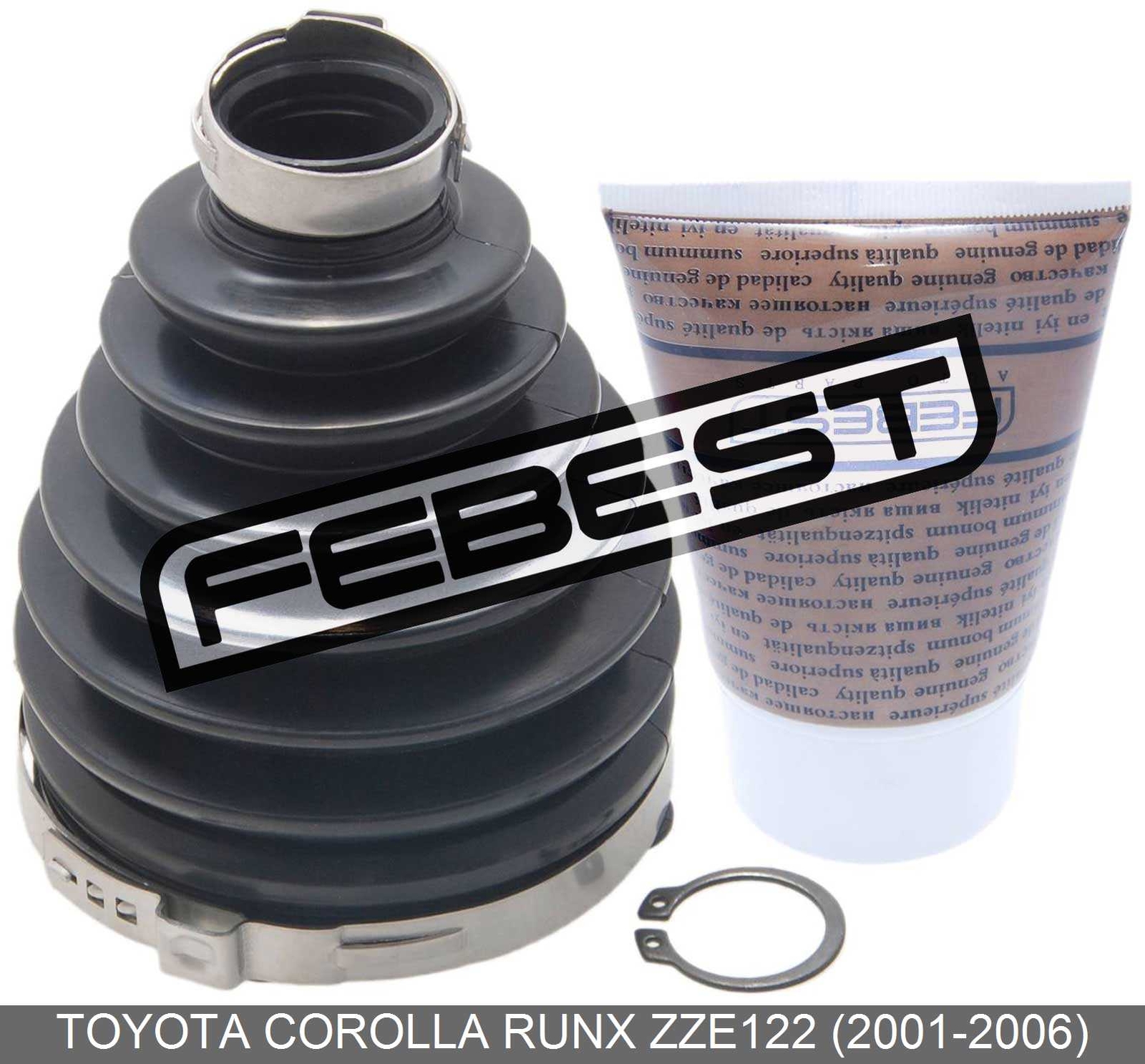 Boot Outer Cv Joint Kit 83X107X24.5 For Toyota Corolla Runx Zze122 ...