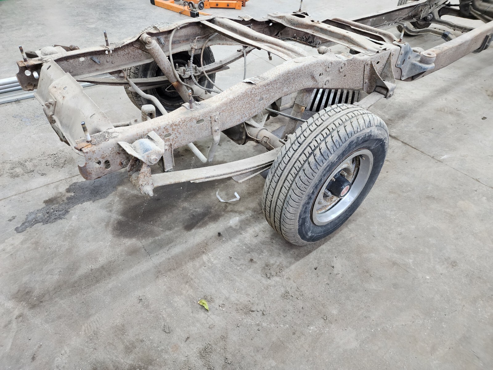 1991 Ford RANGER Extended Cab, 4x2 Frame Rolling Chassis Hot Rod Rat ...