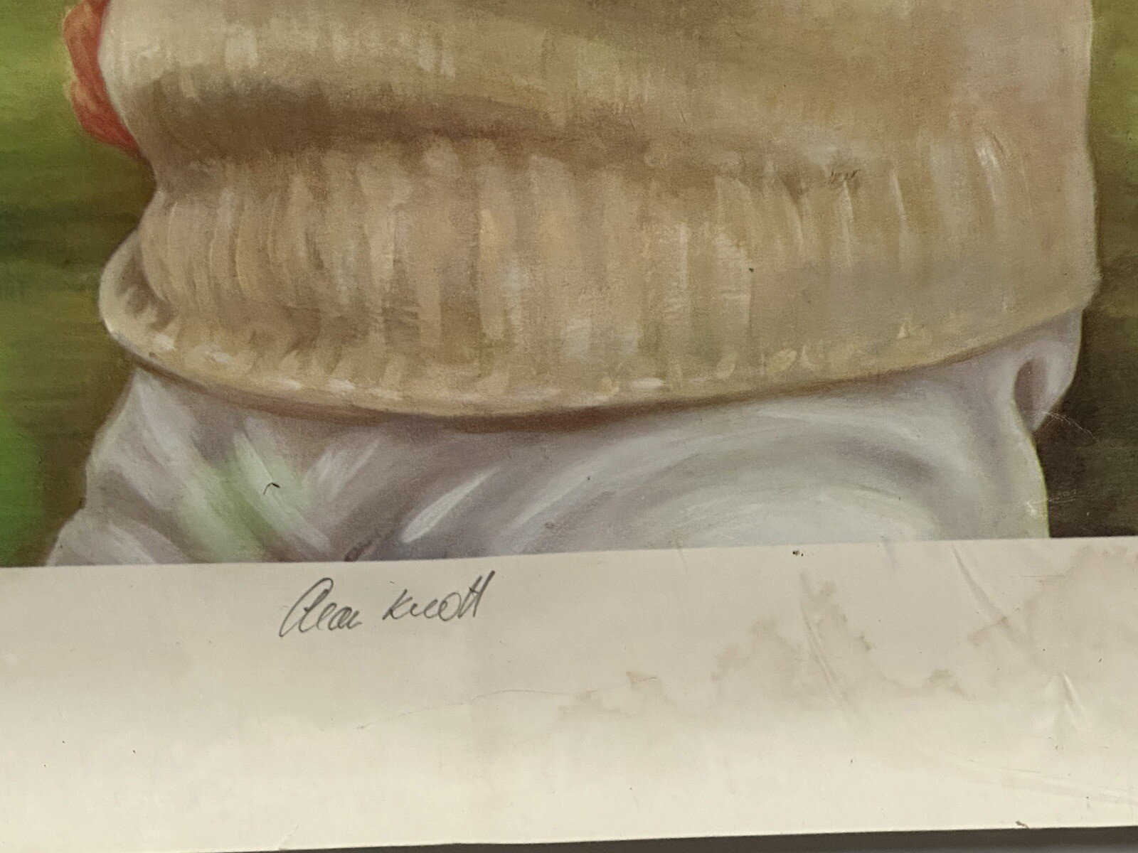 Tryon Gallery Print of Cricketer Alan Knott, after the Artist Theodore ...