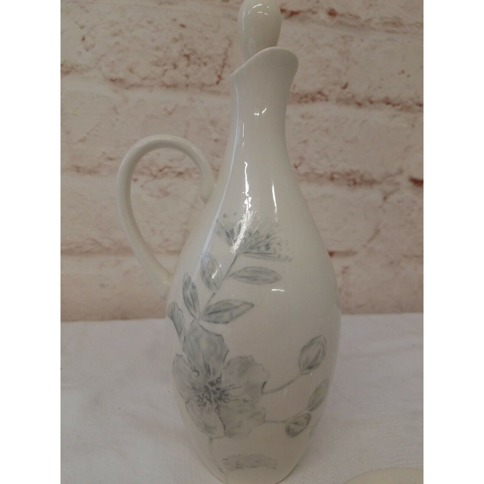 Lenox Dimension Everyday Money Tree Oil Bottle Decanter Pitcher 4 Bread ...