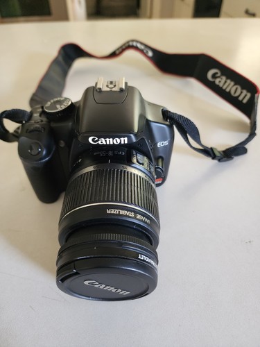 Canon EOS Rebel XSI Digital SLR Camera Sunpak 58mm UV Lens + Carrying ...