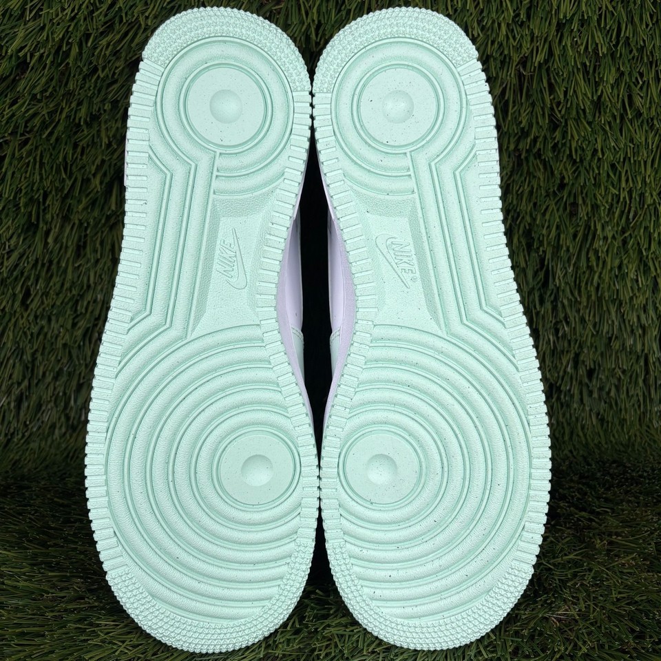 Nike Air Force 1 '07 Men's Size 10 White Mint Green AF1 Sneakers FZ4123 ...