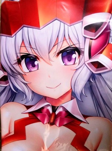 y7 Dakimakura Cover Deep Red Bullet Maiden Yukine Chris Senki Zesshou ...