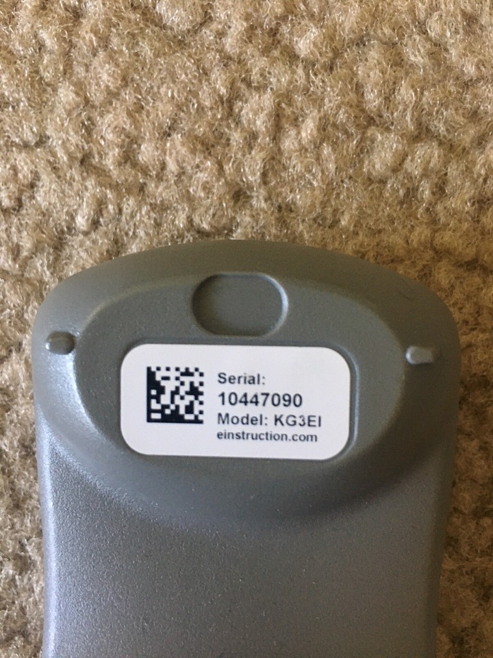 Einstruction Lecture Clicker Remote- Model KG3EI | eBay