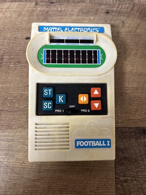 Electronics Handheld Football 1 Game 1977 by Mattel | eBay