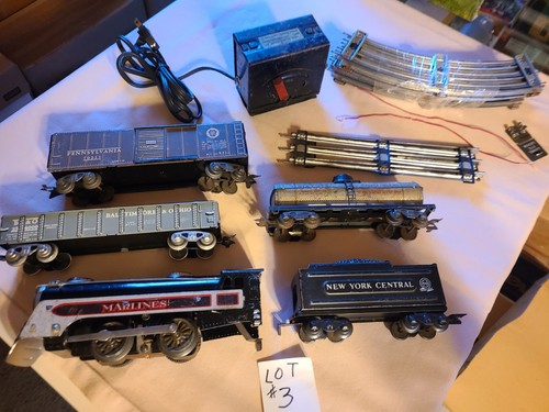 VINTAGE MARX TRAIN SET TRACK and TRANSFORMER included LOT 3 | eBay