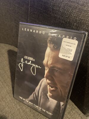 J. Edgar (DVD, 2011, WS, Region 1). Leonardo DiCaprio. NEW, SEALED ...