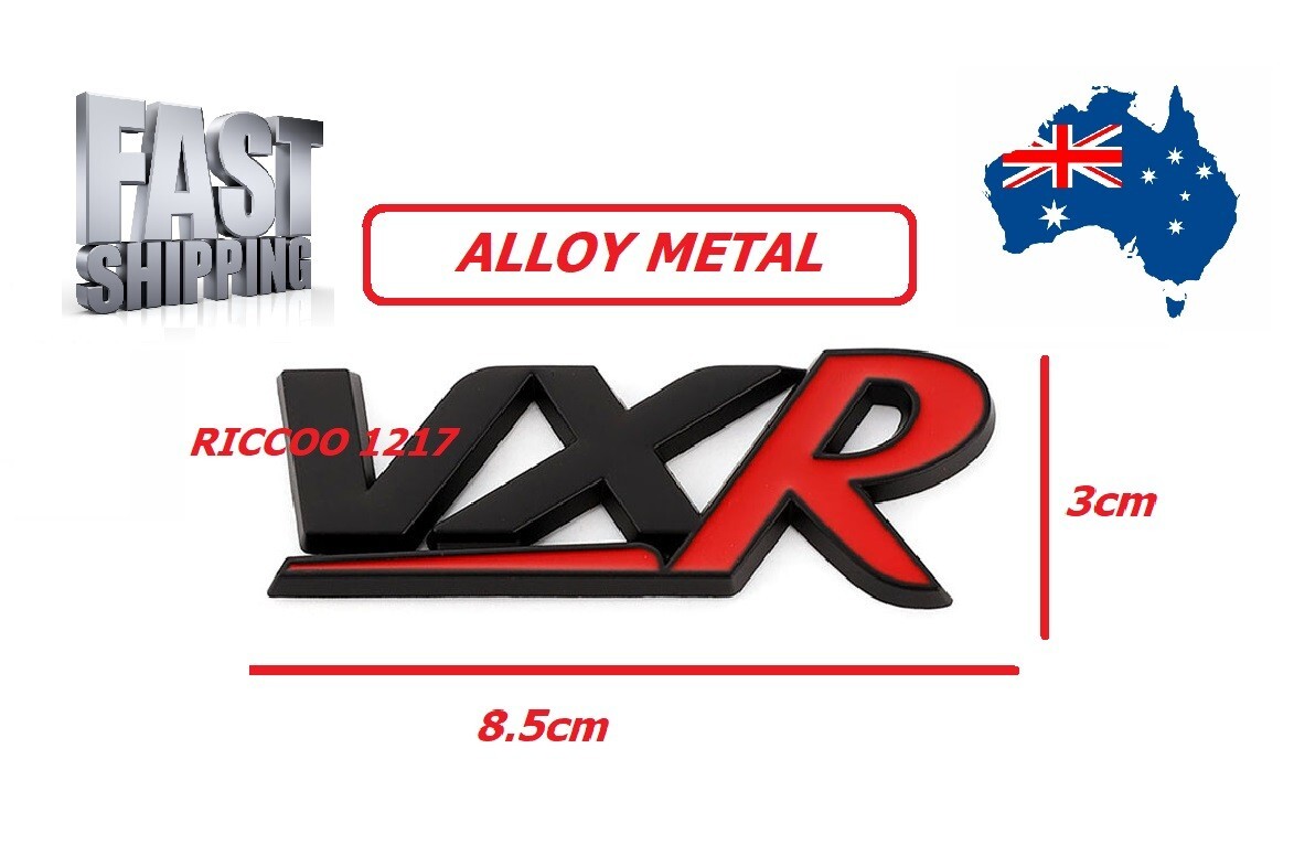 VXR badges panel Badge + Grill badge metal alloy with mount ABS panel 9 ...