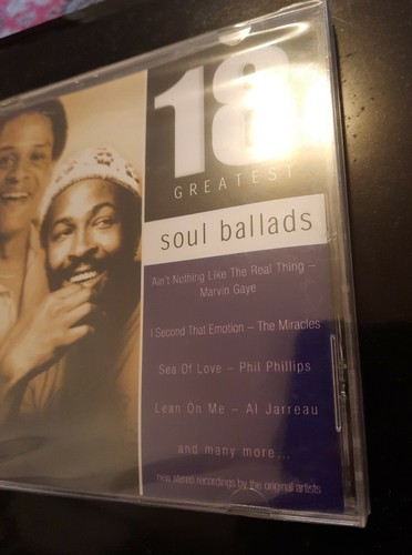 18 Greatest Soul Ballads Factory Sealed CD Direct Source Special ...