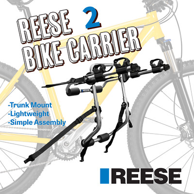 Reese 2 Bike Rack Trunk Mount Car Hatchback SUV Bicycle Carrier | eBay