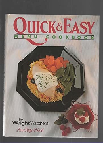 Quick and Easy Menu Cook Book de Ann Page-Wood | eBay