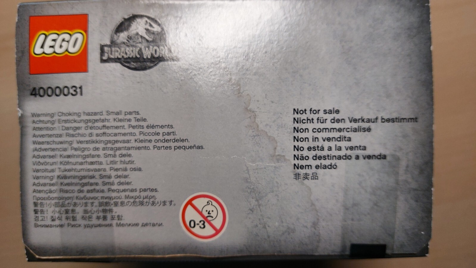 LEGO Jurassic World: Exclusive T. Rex (4000031) for sale online | eBay