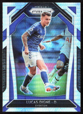 2020-21 Prizm English Premier League EPL Lucas Digne Hyper #108 Everton ...