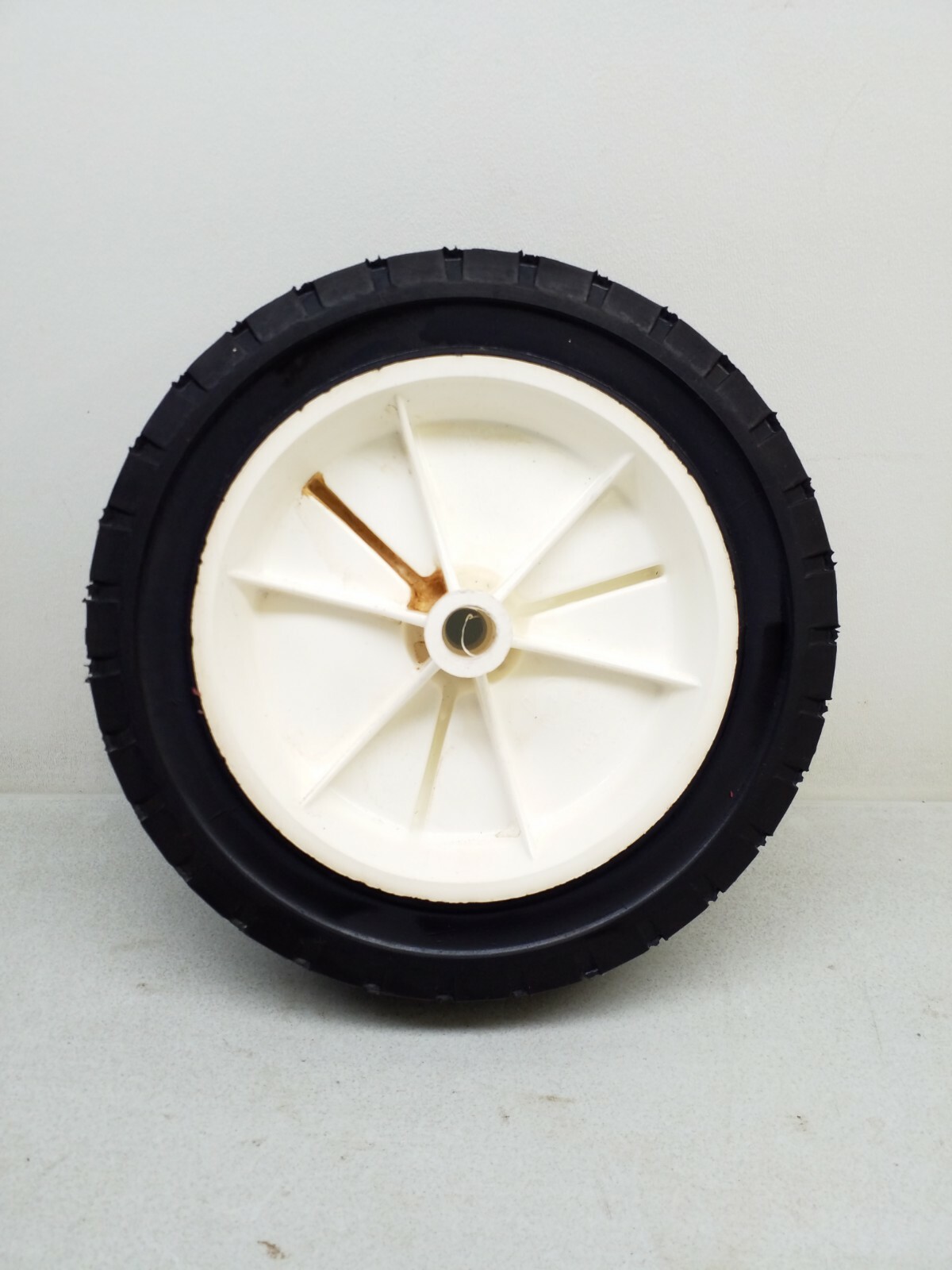 07159 Gleason 7" Plastic Wheel 7x1.50" Diamond Tread 1-3/8" Offset Hub ...