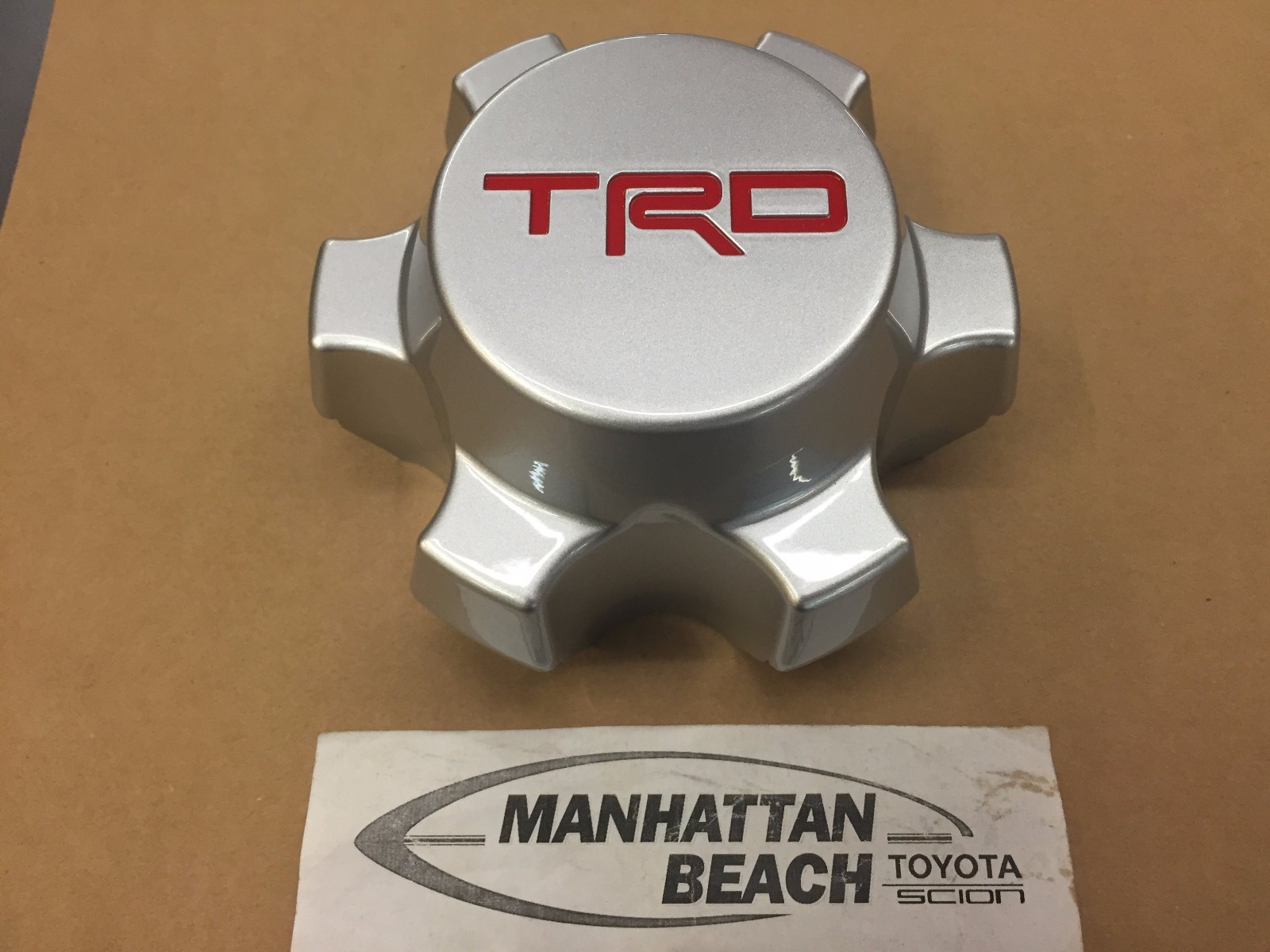 TRD 16" SILVER WHEEL CENTER CAP FJ CRUISER TACOMA PT904-35070-CC ...