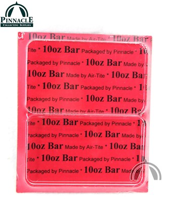 10oz GENUINE Airtite Direct Fit Silver Bar Capsule Holder / Air Tight ...