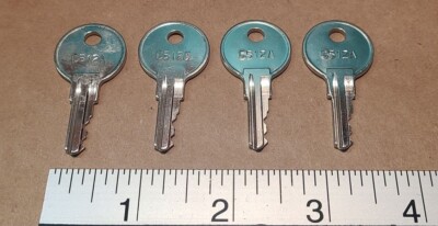 Valley coin operated pool table no. 512 keys - qty. of 4 keys for 1 ...