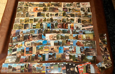 Lot of 217 Assorted Pennsylvania Vintage Postcards- Wide Variety- 60s ...