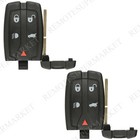 2 Replacement for Land Rover 2008-2012 LR2 Remote Key Fob Car Keyless ...