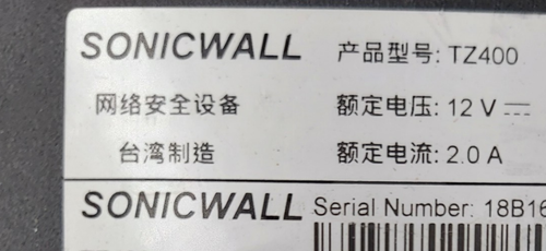 Dell SonicWall TZ400 Firewall Appliance | eBay