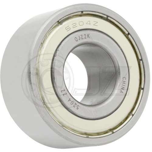 [Qty.1] 5204-ZZ Angular Contact Ball Bearing [20mm Bore x 47mm OD x 20 ...