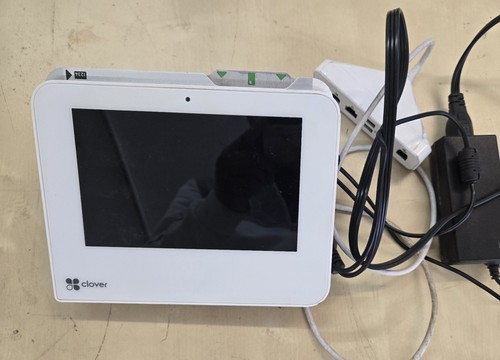 Clover Mini Wifi C300 - Card Reader / POS Point of Sale System w/ Power ...