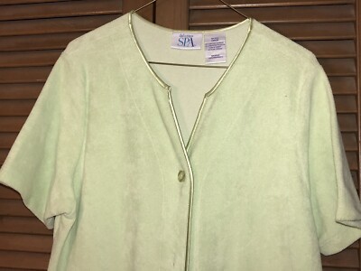 Vintage Terrycloth Robe or Housecoat/Dress; DELICATES SPA by JCPENNEY ...