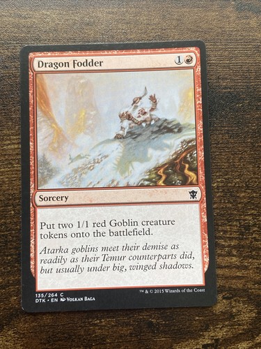 Dragon Fodder Dragons of Tarkir 135/264 MTG Magic The Gathering D5707 ...