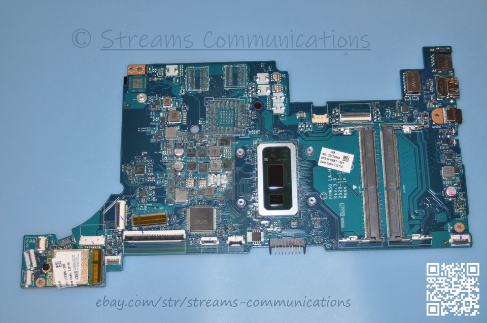 HP 15-DW 15-dw1081wm 15-dw1083wm Laptop Motherboard w/ Intel Pentium ...