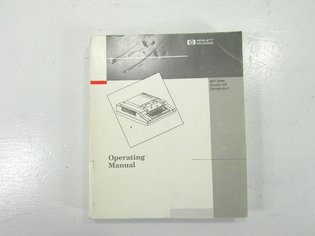 Hewlett-packard HP 3396 Series II 3396b Integrator for sale online | eBay