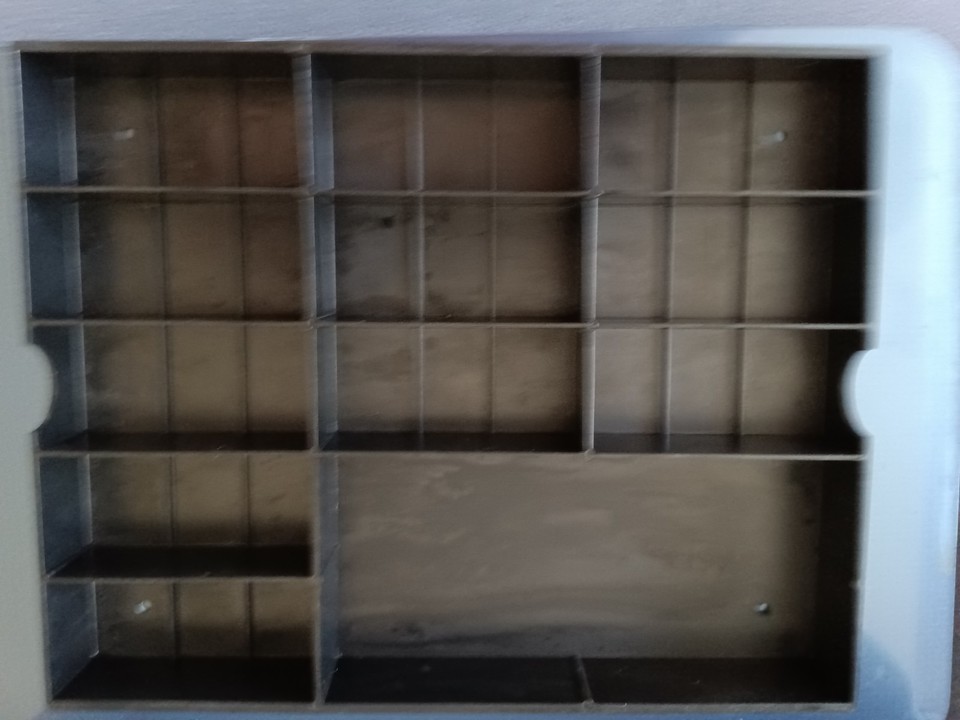 HTF Aurora AFX Pit Kit Case Black Sliding Top HO Slot Car Holder | eBay