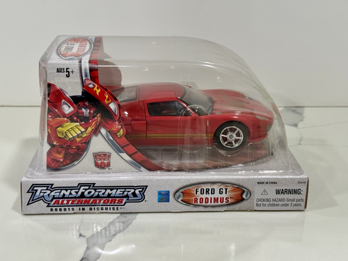 NEW Transformers Alternators, Rodimus Prime Ford GT 2007 SDCC exclusive ...