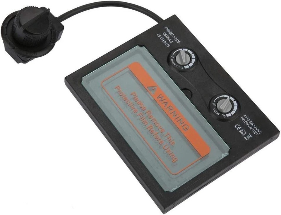 Solar Auto Darkening Welding Lens Panel Welding Helmet Mask Automation ...