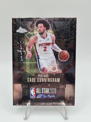 2025-26 Topps Chrome Cactus Jack NBA All Star Exclusive Cade Cunningham ...
