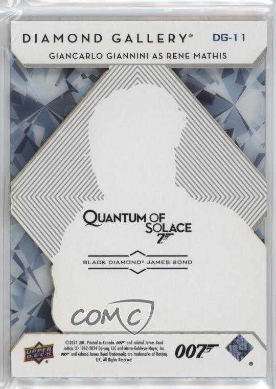 2025 James Bond Black Diamond Gallery Giancarlo Giannini as Rene Mathis ...