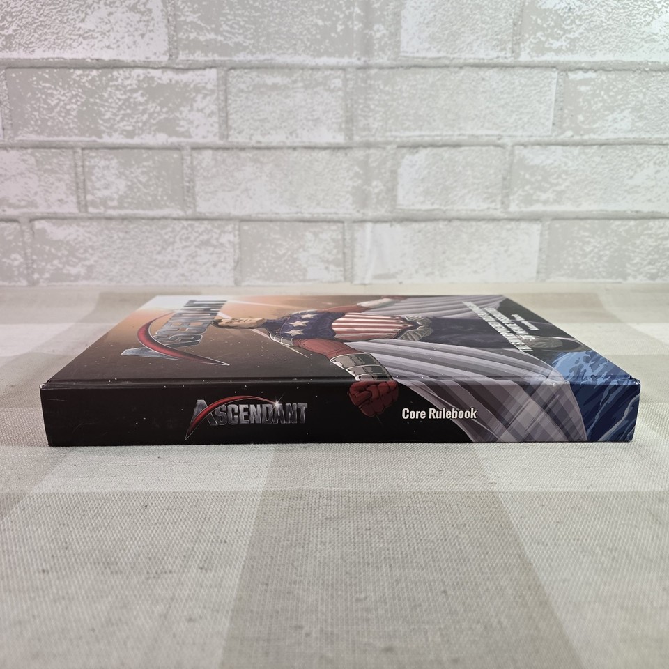 Ascendant Superpowered RPG Game Core Rulebook Roleplaying Super Heros ...
