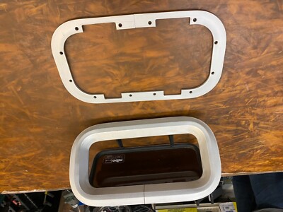 Bomar NIBO Series Aluminum Portlight aluminum trim rectangle | eBay