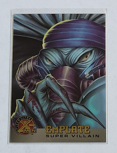 1995 MARVEL EMPLATE #64 CHROME TRADING CARD | eBay
