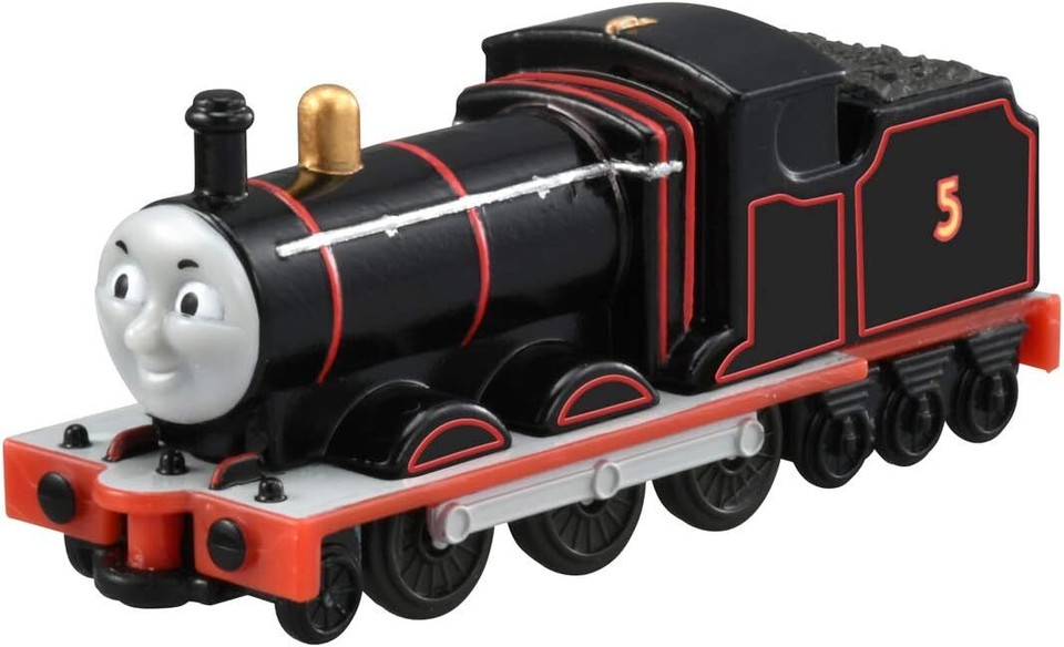 Takara Tomy Plarail Green Thomas Black James The First Story set Toy ...
