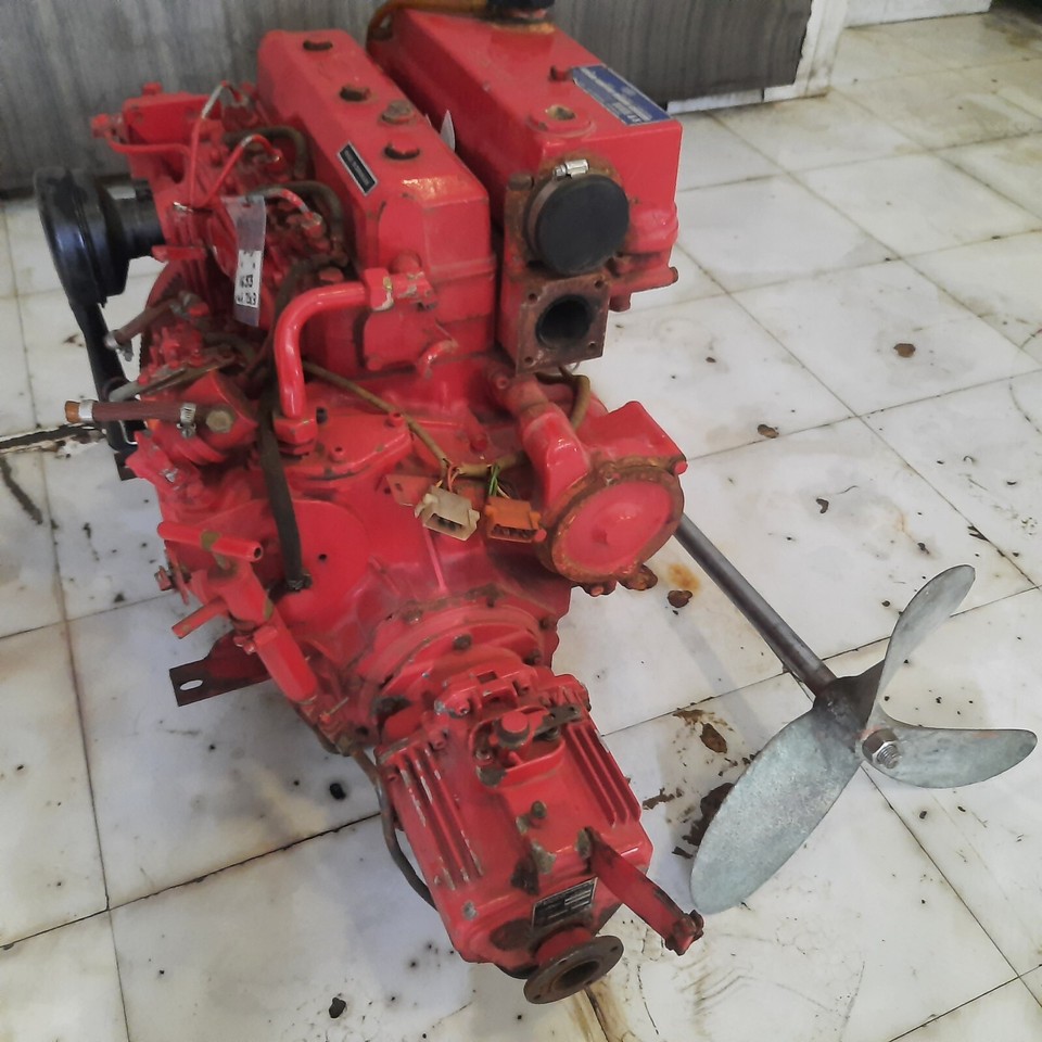 Bukh DV36 RME inboard marine diesel engine from lifeboat Used - ship by ...