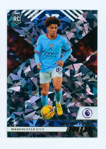 2022-23 Rico Lewis Panini Chronicles XR Cracked Ice Man City Rookie ...